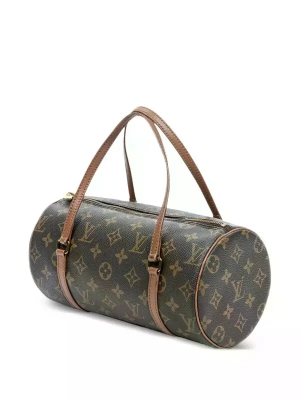 LOUIS VUITTON Monogram Papillon Tote Bag - Brown