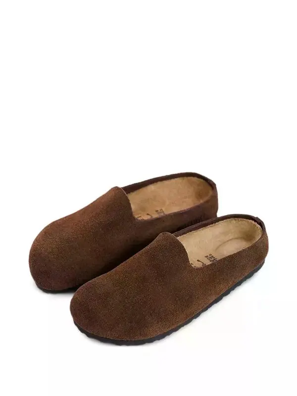 BIRKENSTOCK Suede Slip-on Slippers