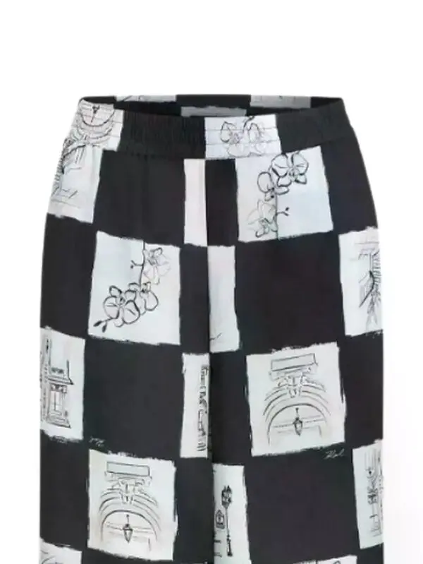 Karl Lagerfeld Fluid Fit Trousers