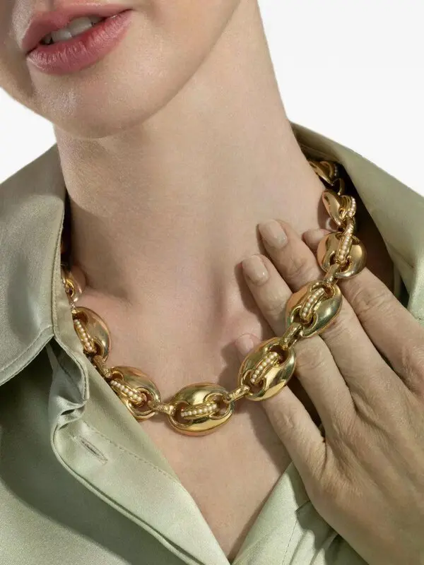 Gas Bijoux Pearl Cophea Mini Necklace