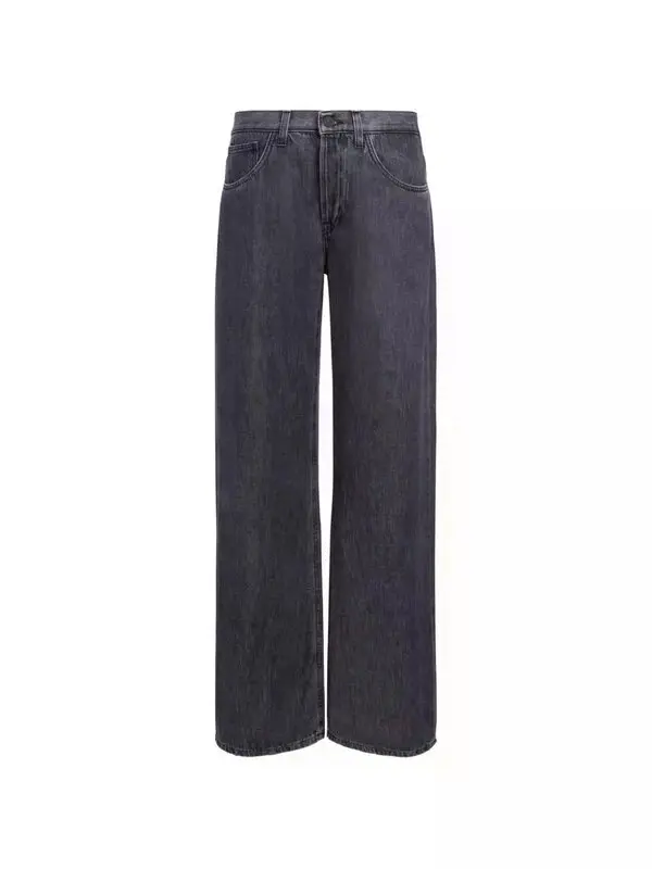 DONDUP Jacklyn Wide-leg Jeans - Grey