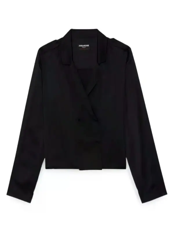 Zadig&Voltaire Tussi Double-breasted Blouse