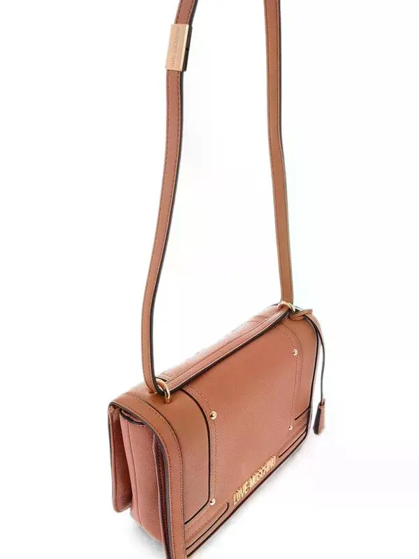 Moschino Hammered-effect Shoulder Bag