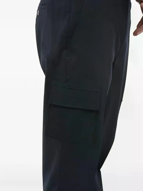 Neil Barrett Low-rise Tapered Cargo Trousers