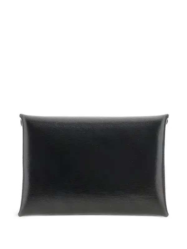 JIL SANDER Logo-print Leather Folded Coin Purse - Black