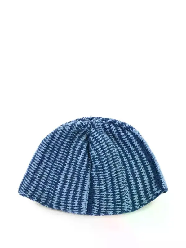 Dsquared2 Two-tone Chunky-knit Beanie Hat