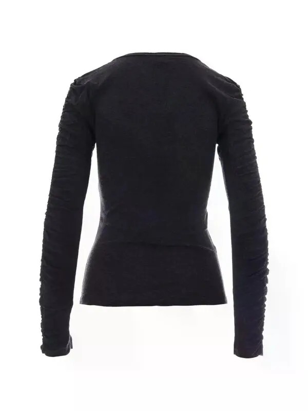 Pinko Ruched-sleeve Sweater