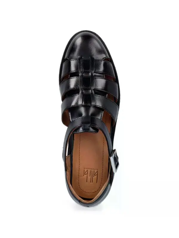 BILLI BI Buckle-fastening Caged Sandals