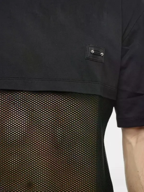 Neil Barrett Mesh-panel T-shirt