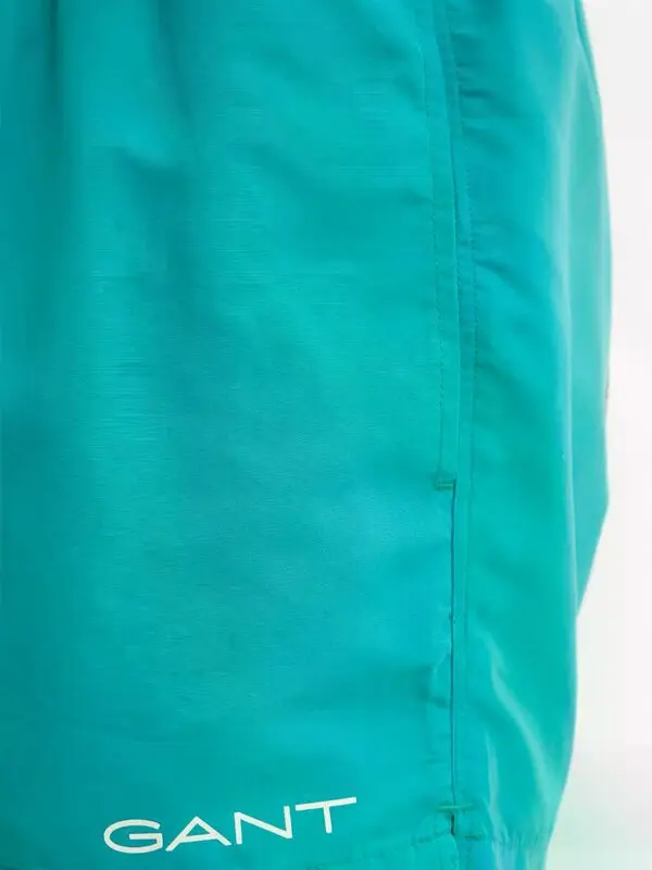 Gant Logo-print Drawstring Swim Shorts