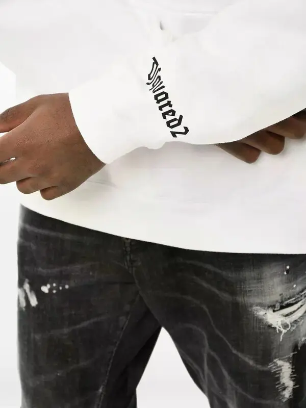 Dsquared2 Lettering-print Hoodie