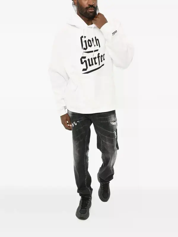 Dsquared2 Lettering Print Hoodie