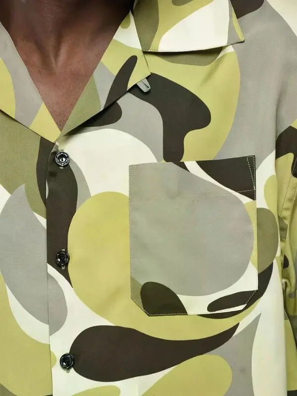 Marni Abstract-pattern Bowling Shirt