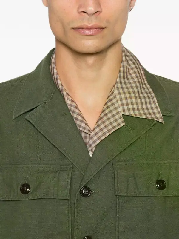 RESOLUTE Button-up Chest-pocket Jacket