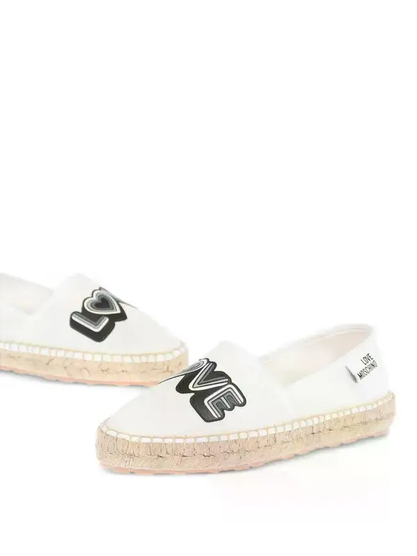 Moschino Print Mesh Espadrilles