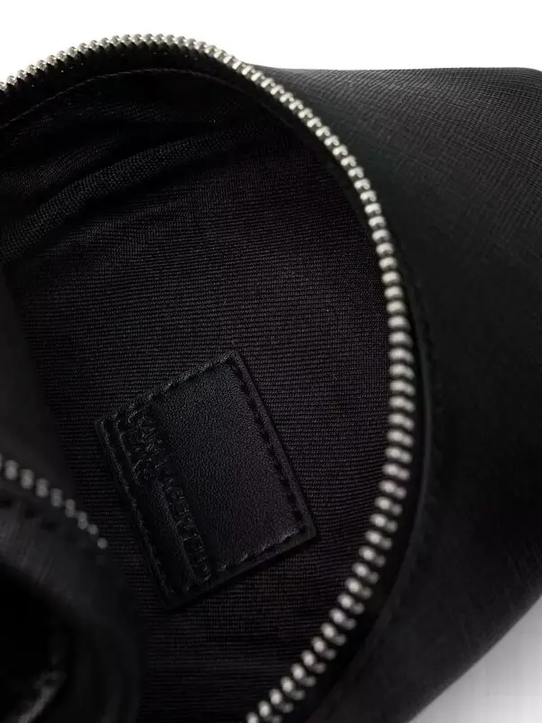 Karl Lagerfeld Logo Print Zip-around Backpack