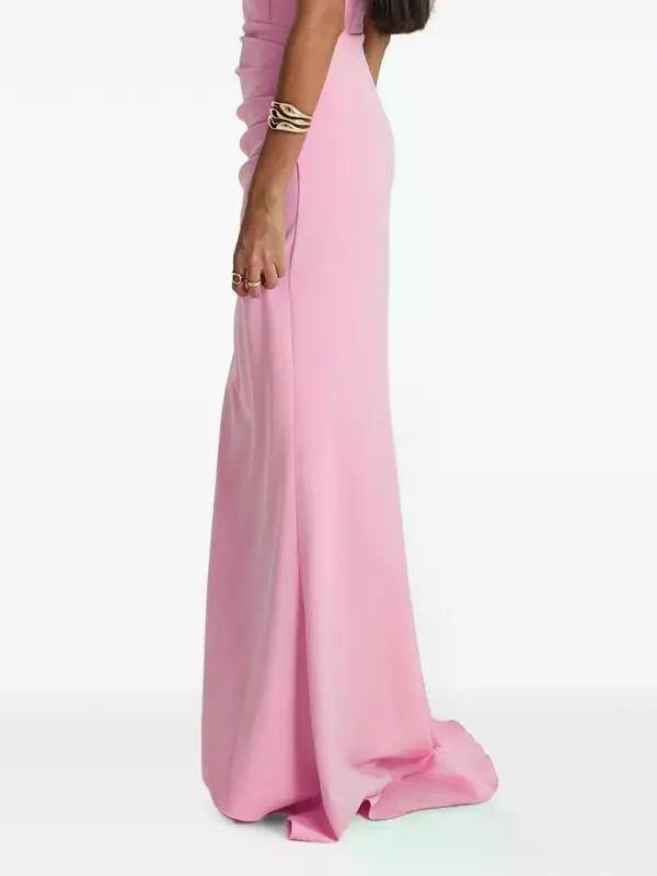 MOOS STUDIO Rose One-shoulder Maxi Dress