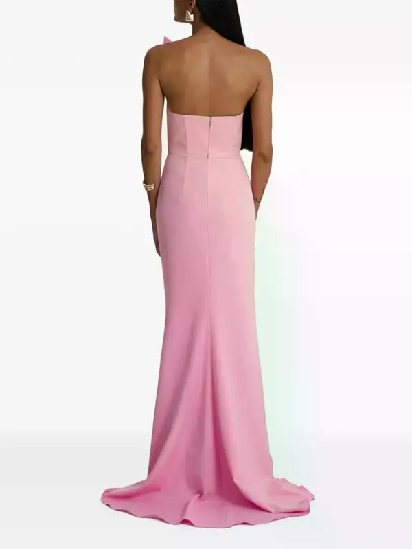 MOOS STUDIO Rose One-shoulder Maxi Dress