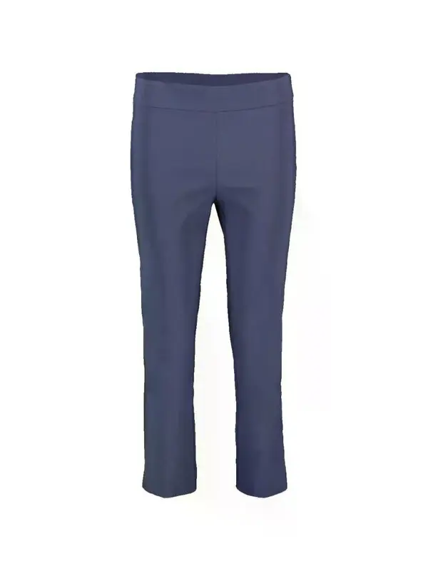 Avenue Montaigne Brigitte Side-slit Trousers - Blue