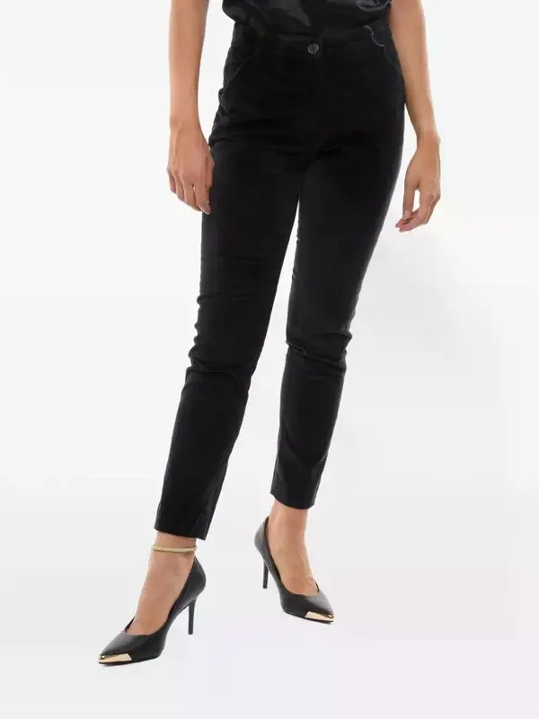 True Royal Belt-loop Pocket Trousers - Black