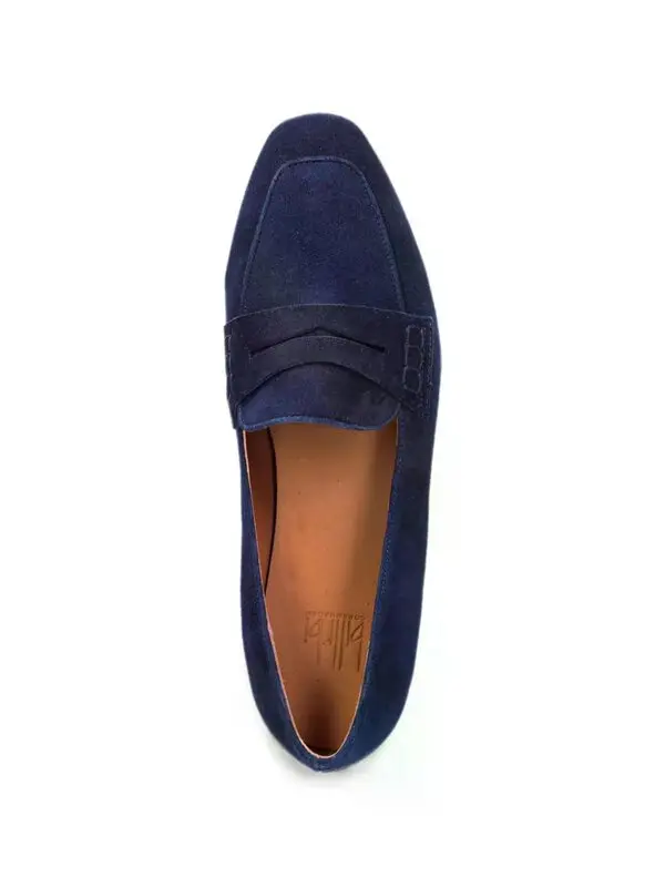 BILLI BI Suede Penny Loafers