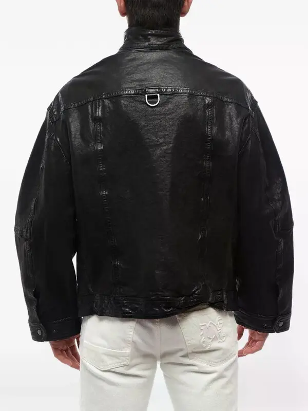 Neil Barrett Multi-pocket Leather Jacket
