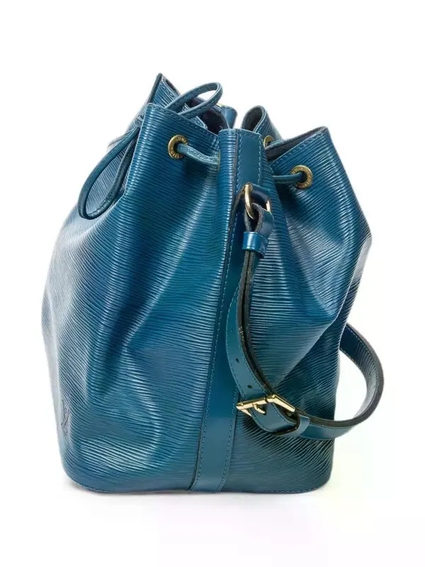 LOUIS VUITTON Noe Epi Pm Bucket Bag - Blue