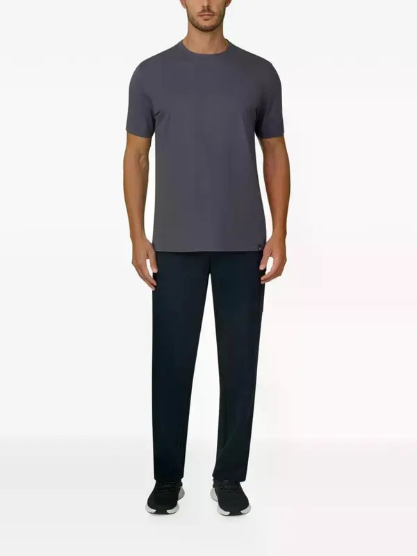 Boggi Milano T-shirt In Stretch Supima Cotton Jersey - Grey
