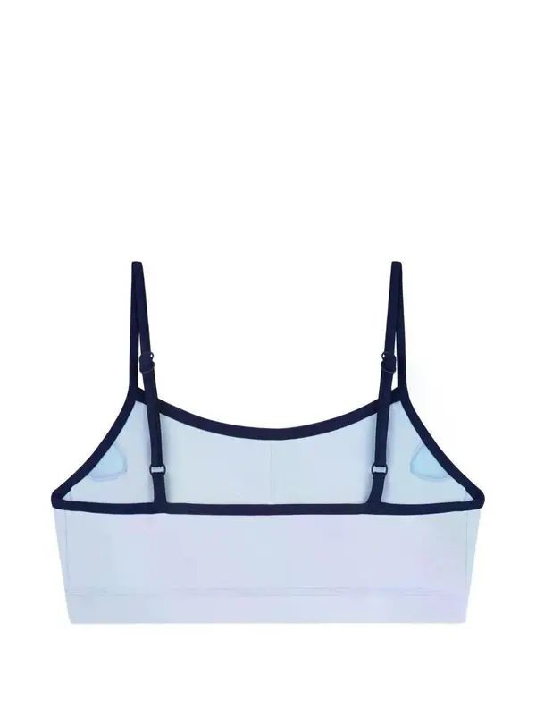 SPORTY & RICH Logo-print Athletic Bra