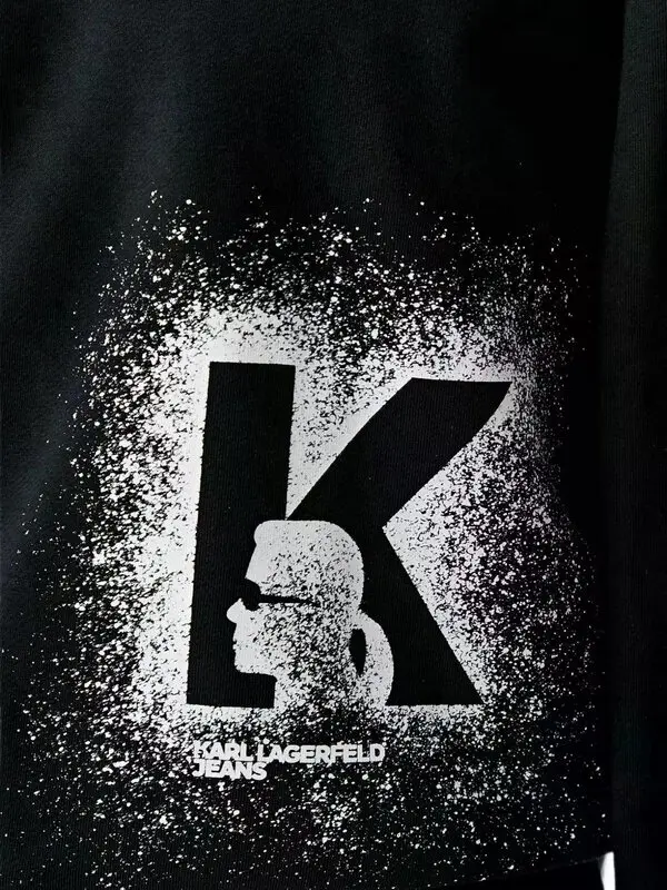 Karl Lagerfeld Logo Print Sweatshirt