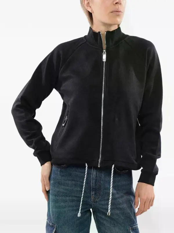 John Richmond Stelet Drawstring Full-zip Sweater