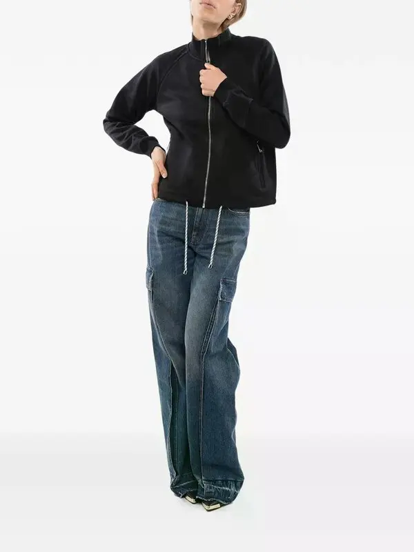 John Richmond Stelet Drawstring Full-zip Sweater
