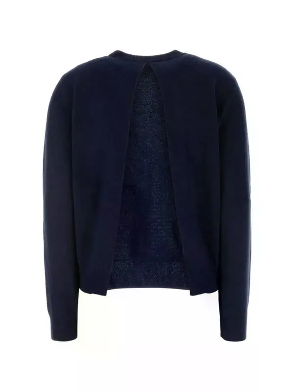 JIL SANDER Open-back Cashmere Sweater
