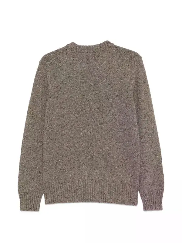 KANGRA Flecked Crew-neck Sweater