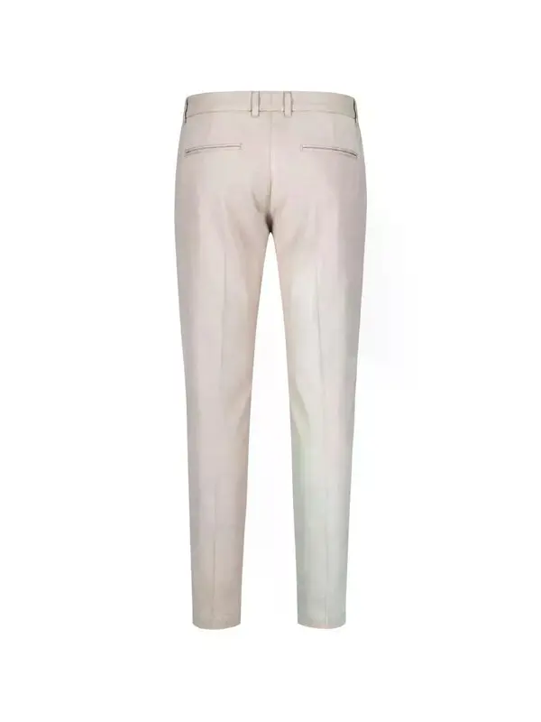 BE ABLE Pressed-crease Tailored Trousers - Neutrals
