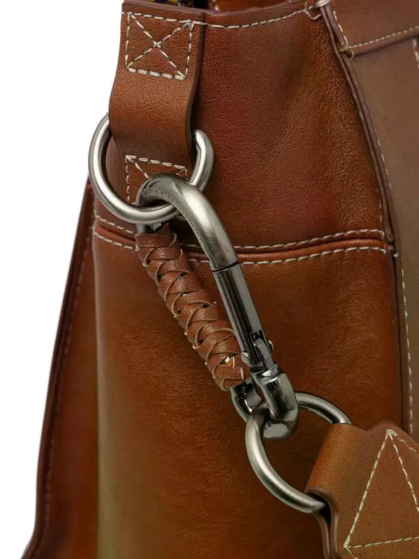 BENETTON Panelled Two-way Handbag