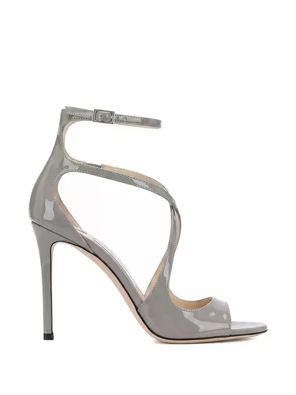 JIMMY CHOO Azia 95 Sandals - Grey