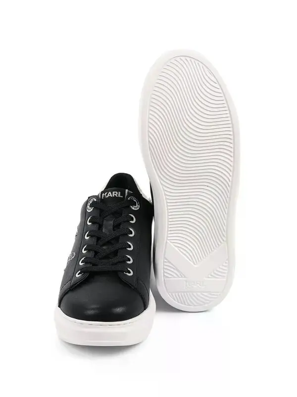 Karl Lagerfeld Embroidered Logo Sneakers
