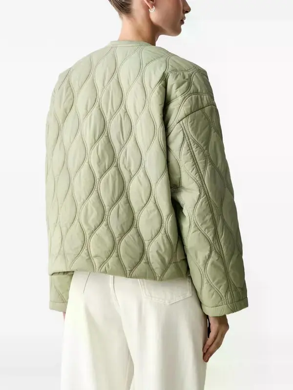 Karl Lagerfeld Quilted Logo-print Jacket
