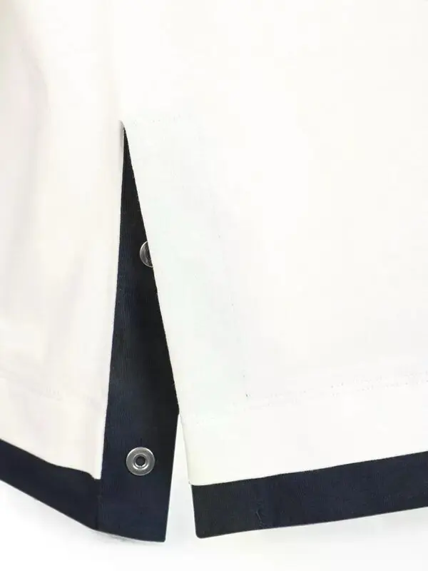 Fendi Embroidered-logo Layered-detail T-shirt