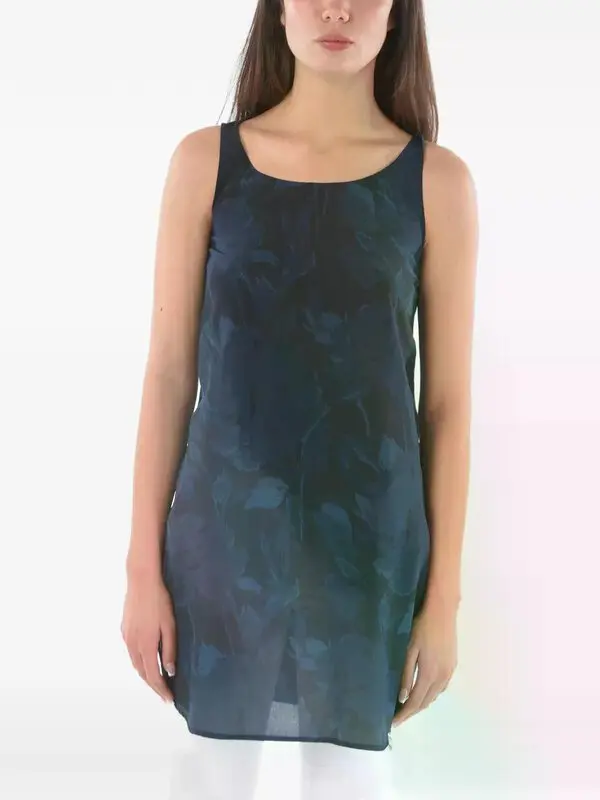 Woolrich Floral-print Sleeveless Blouse - Blue