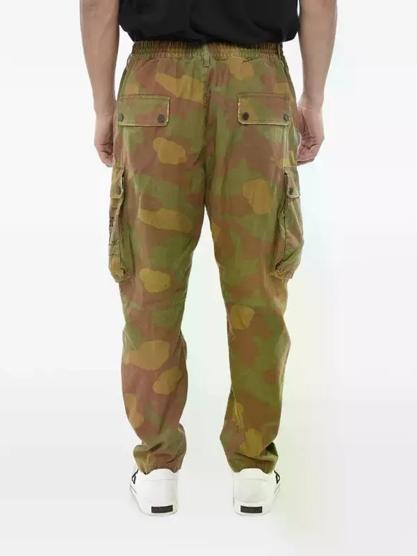 Dsquared2 Camouflage Logo Print Cargo Pants