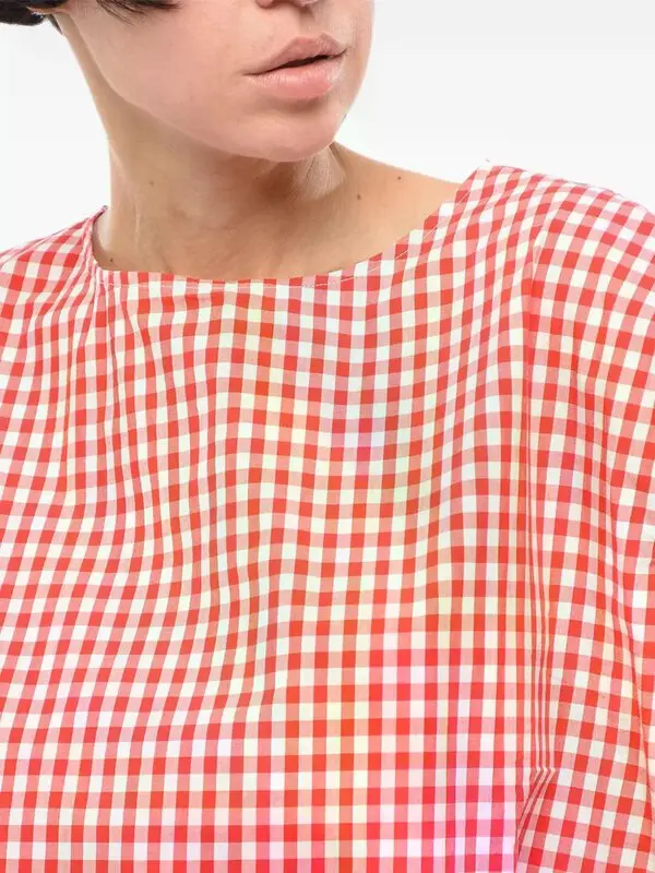 Woolrich Checked-pattern Cotton Blouse - Red
