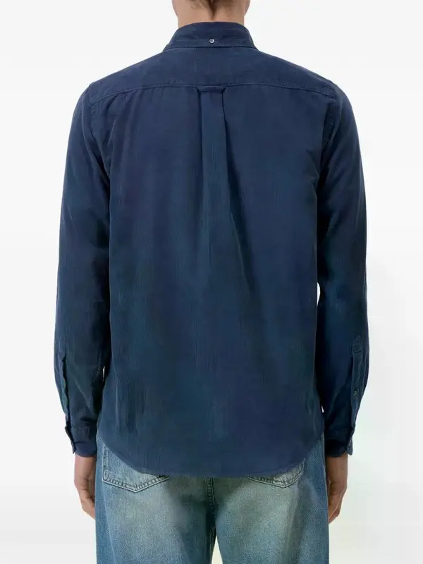 Closed Button-down Corduroy Shirt
