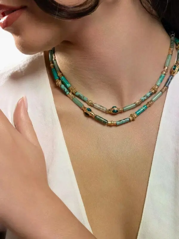 Gas Bijoux Kali Tiger's Eye Necklace