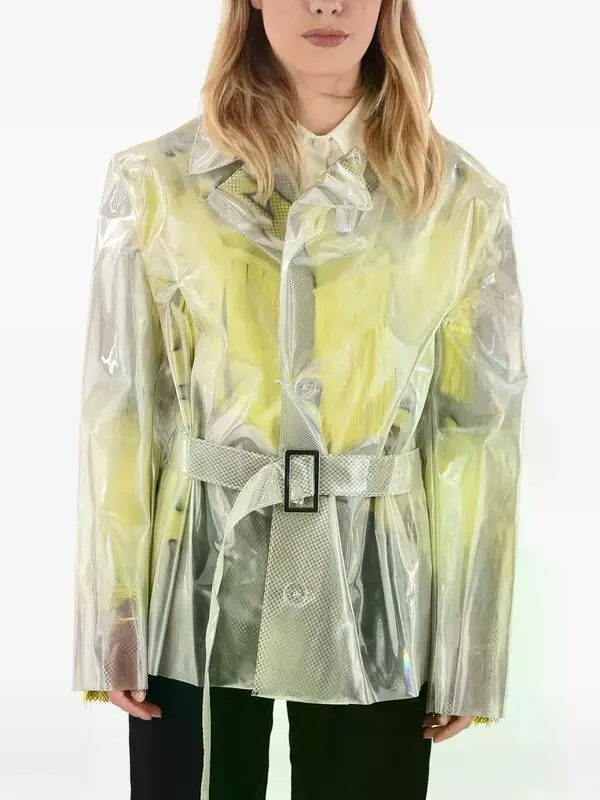 MAISON MARGIELA Belted Jacket - Yellow