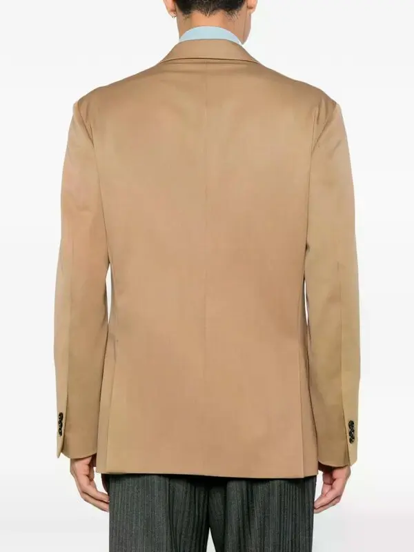 LARDINI Double-breasted Peak-lapel Blazer