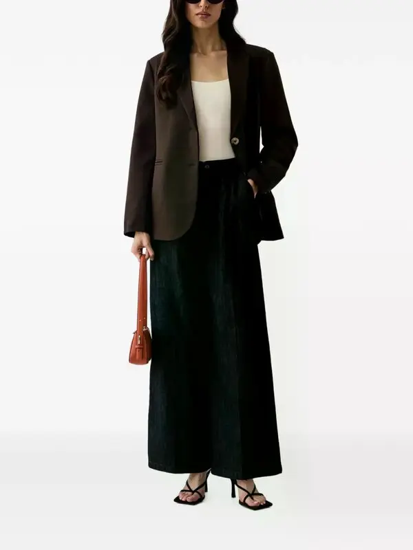BENETTON Pleated Wide-leg Jeans