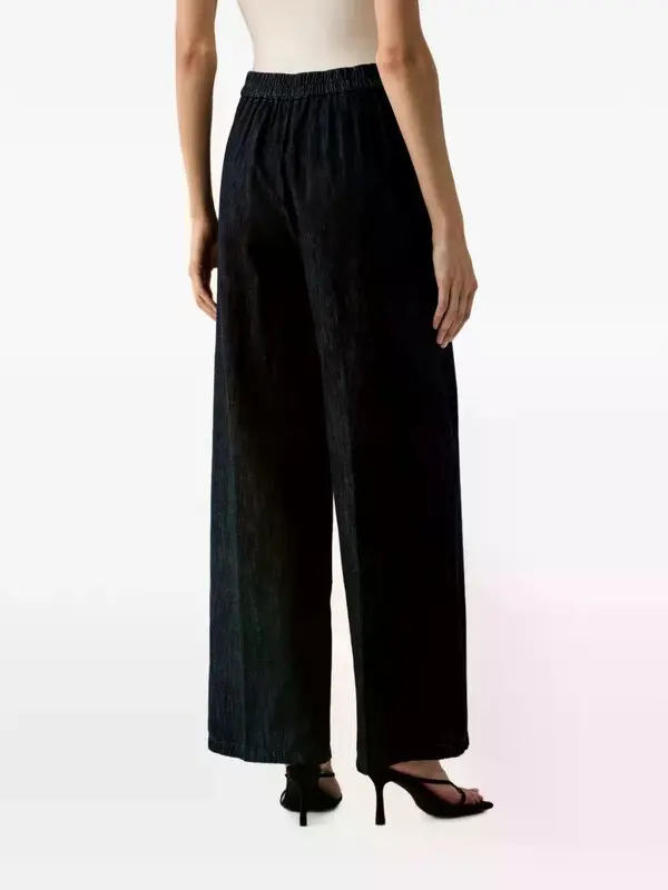 BENETTON Pleated Wide-leg Jeans