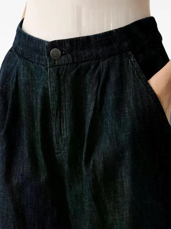 BENETTON Pleated Wide-leg Jeans